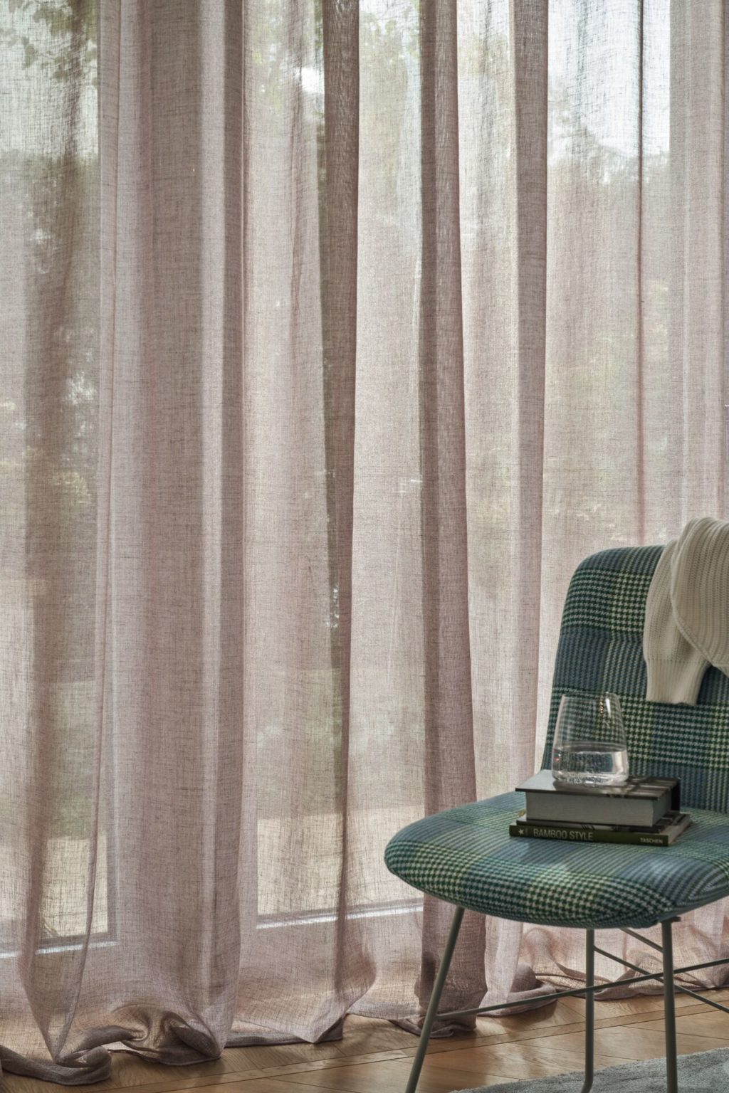 JA6033-061 Filino moderne Jab Gardinen Meterware rosa » Möbelstoffparadies