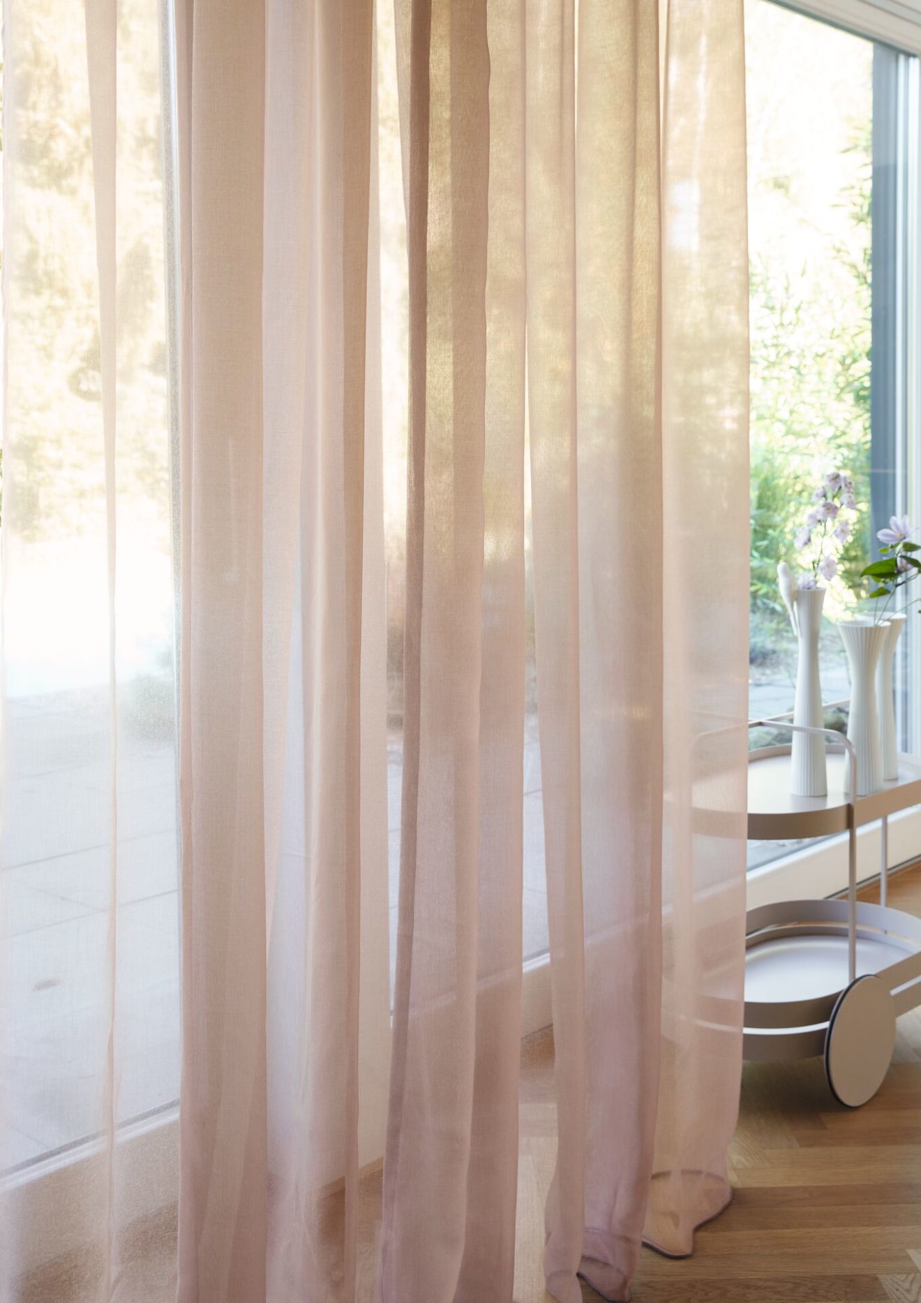 JA6022-070 Patty moderne Jab Gardinen Meterware creme » Möbelstoffparadies