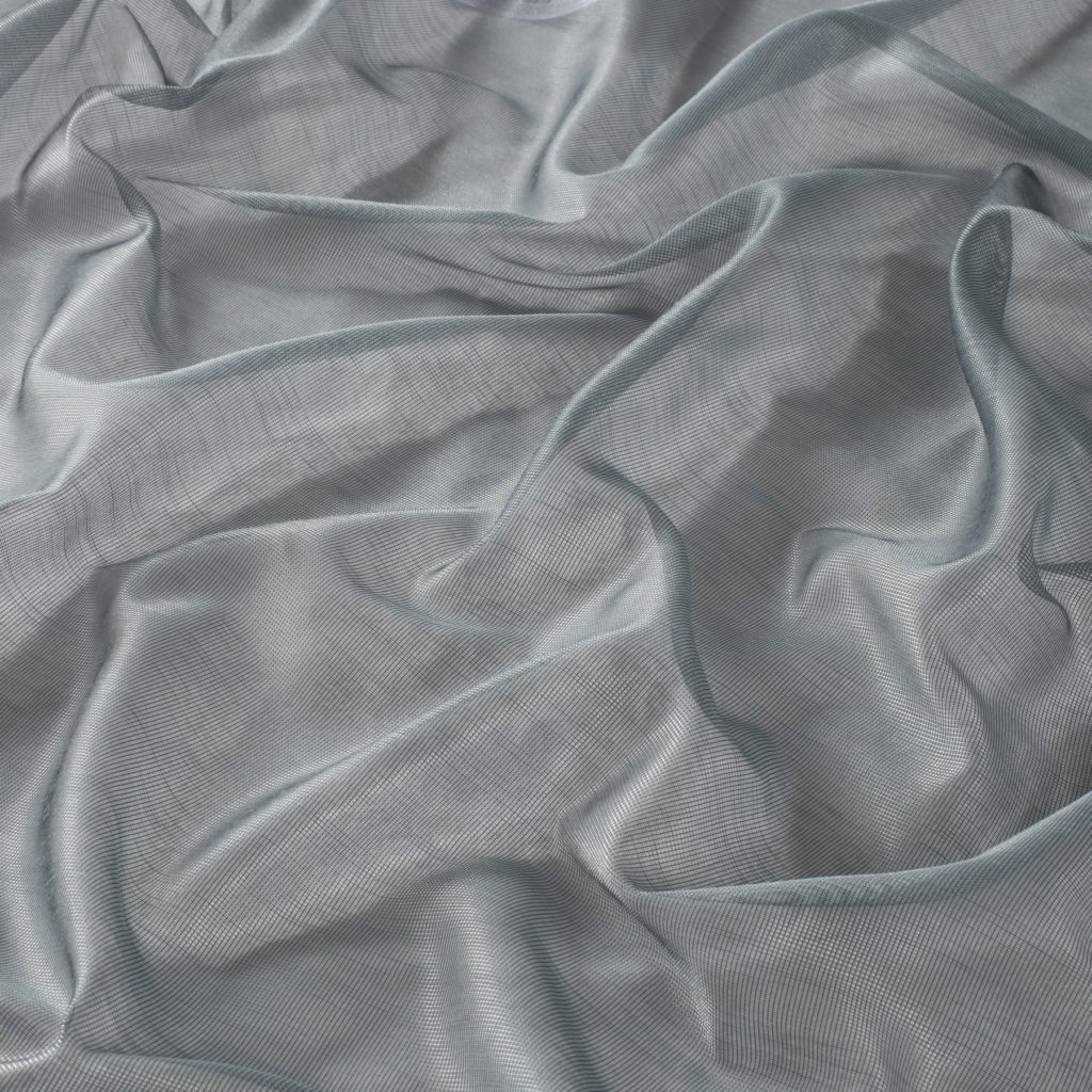 1-6846-050 Moyo Jab transparente Gardinen Meterware blau ...